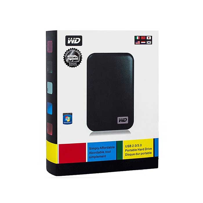 باکس هارد 2.5 اینچی وسترن دیجیتال wd HDD box - فروشگاه آونگ رایانه