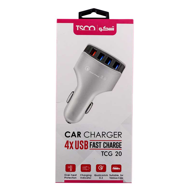 شارژر فندکی تسکو مدل TCG 20 - فروشگاه آونگ رایانه