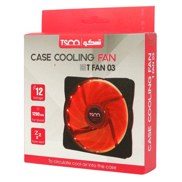 فن کیس تسکو مدل TFAN 03 - فروشگاه آونگ رایانه