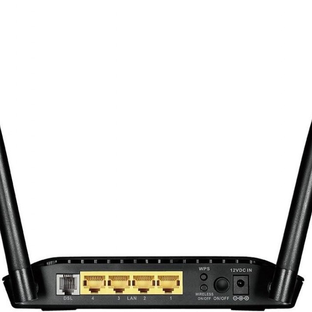 مودم روتر ADSL2 Plus بی‌سیم N300 دی-لینک مدل DSL-2750U (مشکی، بدون USB ...