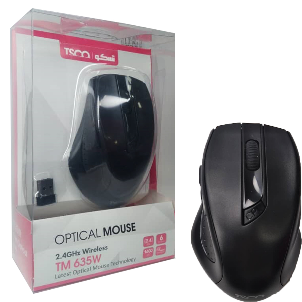 ماوس بی سیم تسکو مدل TM635w - فروشگاه آونگ رایانه