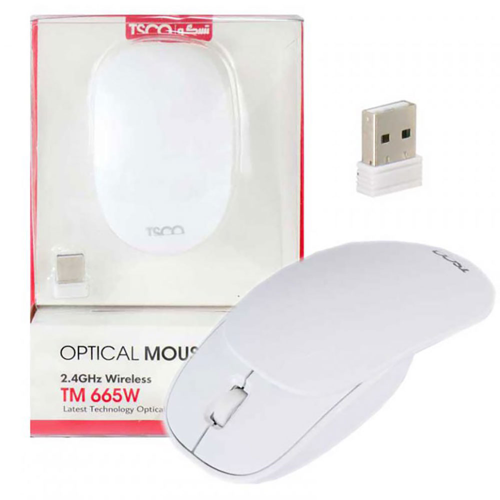 موس بی‌ سیم tsco مدل TM 665W - فروشگاه آونگ رایانه