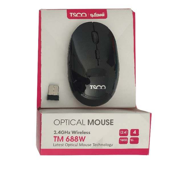 موس بی سیم tsco مدل TM 688W - فروشگاه آونگ رایانه