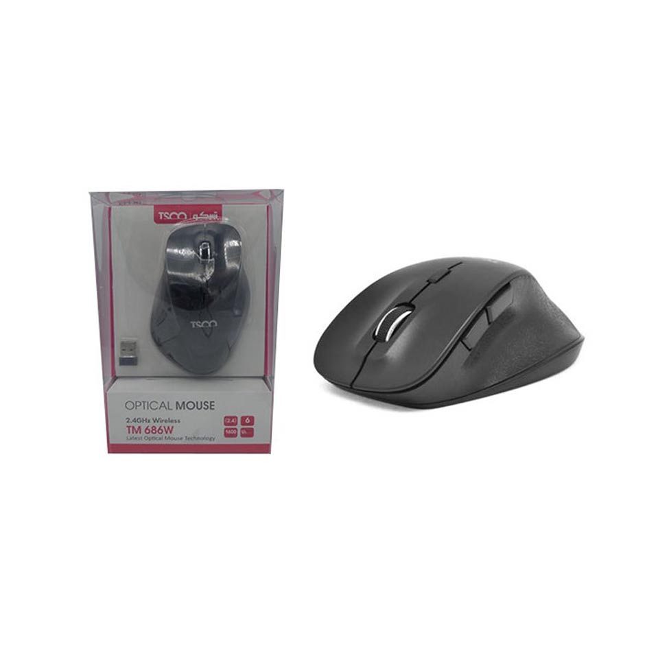 موس بی سیم تسکو مدل TM 686W - فروشگاه آونگ رایانه