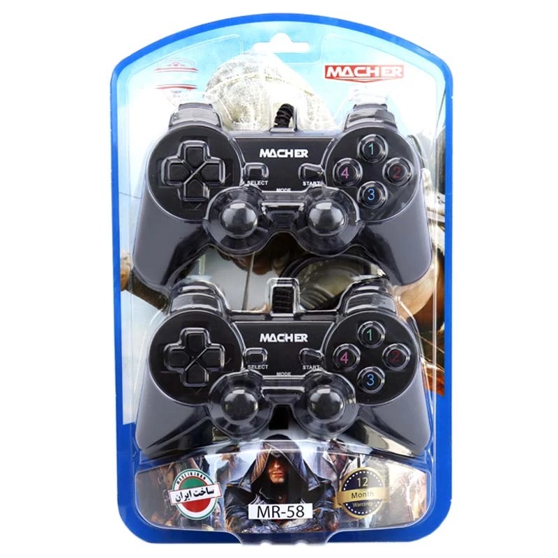 دسته بازی دوبل شوک فانتزی XP-MX217M - فروشگاه آونگ رایانه